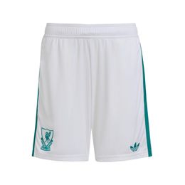 adidas Performance Sportshorts 'FC Liverpool 25-26 3rd' Herren Gr&ouml;&szlig;e 152 smaragd / wei&szlig;