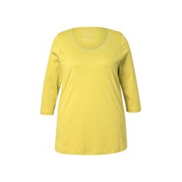 Ulla Popken Shirt Damen Gr&ouml;&szlig;e L/XL dunkelgelb