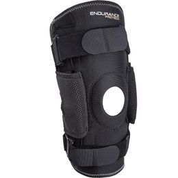 Endurance Kniebandage 'PROTECH' Herren Gr&ouml;&szlig;e L schwarz / wei&szlig;