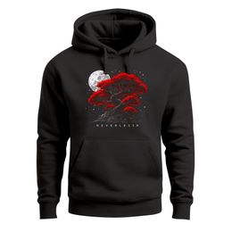 Neverless Sweatshirt 'Bonsai Tree' Herren Gr&ouml;&szlig;e 5XL schwarz