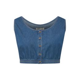 Ulla Popken Top Damen Gr&ouml;&szlig;e XXXL/4XL blue denim
