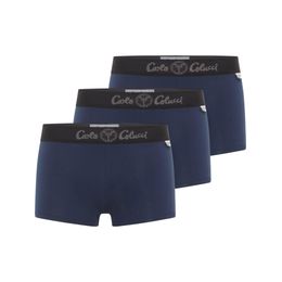 Carlo Colucci Boxershorts 'Ebensberger' Herren Gr&ouml;&szlig;e XL navy / grau / schwarz