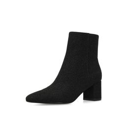 Manfield Stiefeletten Damen Gr&ouml;&szlig;e 37 schwarz Winterschuhe