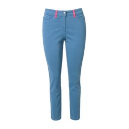 Angel of Style Jeans Damen Gr&ouml;&szlig;e 49/50 blue denim / lavendel / pink