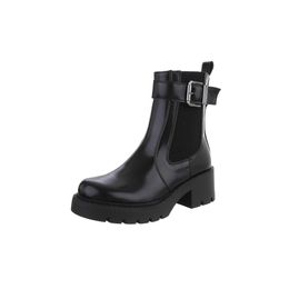 Ital-Design Chelsea Boots Damen Gr&ouml;&szlig;e 37 schwarz Winterschuhe