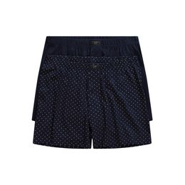 JP1880 Boxershorts Herren Gr&ouml;&szlig;e 4XL marine / wei&szlig;