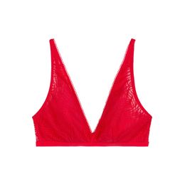 Marc O'Polo Marc O'polo Bralette ' Timeless Lace ' Damen Gr&ouml;&szlig;e 90 knallrot