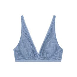 Marc O'Polo Marc O'polo Bralette ' Timeless Lace ' Damen Gr&ouml;&szlig;e 75 hellblau