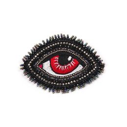 Collezione Alessandro Brosche 'Eye' Damen Gr&ouml;&szlig;e One Size rot