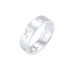 Elli Ring Sterne Damen Gr&ouml;&szlig;e 56 silber