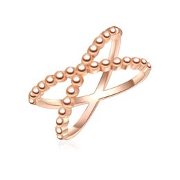 Lulu & Jane Lulu & Jane Ring Damen Gr&ouml;&szlig;e 56 rosegold