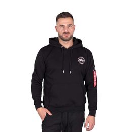 Alpha Industries Sweatshirt 'RBF' Herren Gr&ouml;&szlig;e L rot / schwarz / wei&szlig;