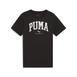 Puma T-Shirt 'SQUAD' Jungen Gr&ouml;&szlig;e 116 schwarz / wei&szlig;