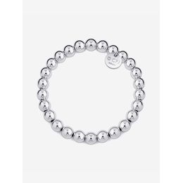 Classyandfabulous Jewelry Armband 'CLASSYANDFABULOUS Beaded' Damen Gr&ouml;&szlig;e 20 cm silber