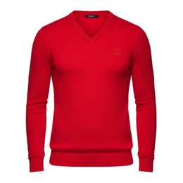 Ombre Pullover 'OM-SWSW-0102' Herren Gr&ouml;&szlig;e S rot
