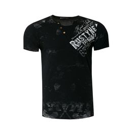 Rusty Neal T-Shirt Herren Gr&ouml;&szlig;e 5XL schwarz