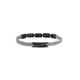 Breil Armband Herren Gr&ouml;&szlig;e One Size schwarz / silber