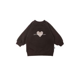 Liliput Sweatshirt 'just love just you' Jungen Gr&ouml;&szlig;e 74/80 dunkelbraun