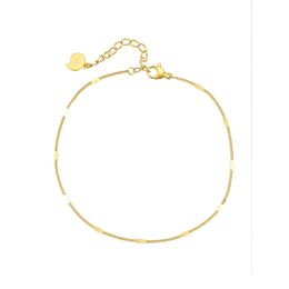 Hey Happiness Fu&szlig;schmuck 'Flat Links' Damen Gr&ouml;&szlig;e One Size gold