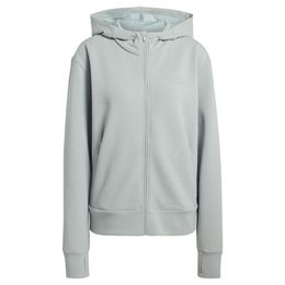 adidas Performance Sportsweatjacke 'Designed 4 Training Full-Zip Hooded' Damen Gr&ouml;&szlig;e XXS hellgr&uuml;n