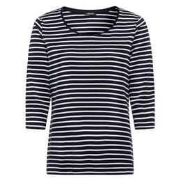 Olsen Shirt 'Hannah' Damen Gr&ouml;&szlig;e XXXL marine / wei&szlig;