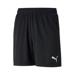 Puma Sportshorts 'Teamrise' Jungen Gr&ouml;&szlig;e 128 schwarz / wei&szlig;