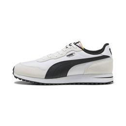 Puma Sportschuh 'Helsinki' Herren Gr&ouml;&szlig;e 41 gr&uuml;n / schwarz / wei&szlig;