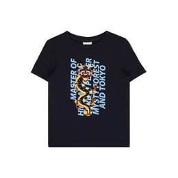 s.Oliver T-Shirt Jungen Gr&ouml;&szlig;e 140 marine / opal / gelb / orange