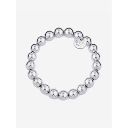 Classyandfabulous Jewelry Armband 'CLASSYANDFABULOUS Beaded' Damen Gr&ouml;&szlig;e 19 cm silber