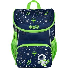 Scooli Rucksack 'Mini-Me' Jungen Gr&ouml;&szlig;e One Size dunkelblau / limette / wei&szlig;