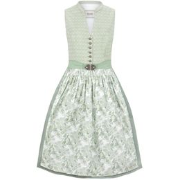 Stockerpoint Dirndl 'Leandra' Damen Gr&ouml;&szlig;e 38 pastellgr&uuml;n / wei&szlig;
