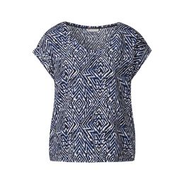 Street One Bluse 'Laurentia' Damen Gr&ouml;&szlig;e M blau / dunkelblau / wei&szlig;