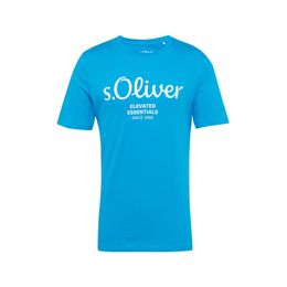 s.Oliver T-Shirt Herren Gr&ouml;&szlig;e XXL himmelblau / wei&szlig;