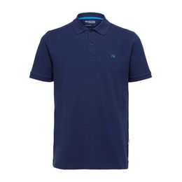 Selected Poloshirt 'SLHDante' Herren Gr&ouml;&szlig;e M navy / aqua
