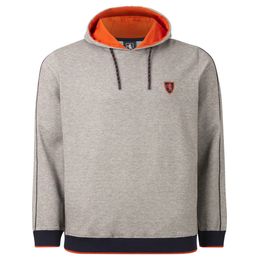 CHARLES COLBY Sweatshirt ' Earl Marcas ' Herren Gr&ouml;&szlig;e L hellblau