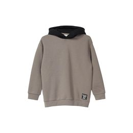 s.Oliver Sweatshirt Jungen Gr&ouml;&szlig;e 146/152 greige / schwarz