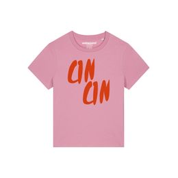 Watapparel T-Shirt 'Cin Cin' Damen Gr&ouml;&szlig;e XS rosa / orangerot