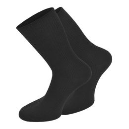 Normani Socken Damen Gr&ouml;&szlig;e 47/50 schwarz