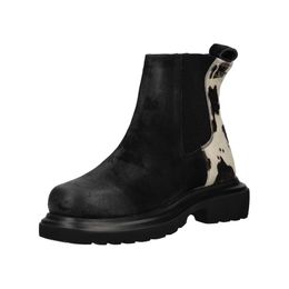 Lazamani Boots Damen Gr&ouml;&szlig;e 37 creme / schwarz Winterschuhe
