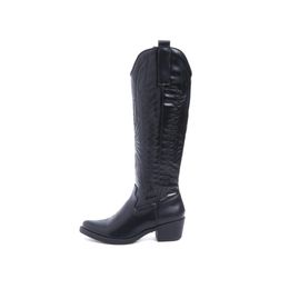 Smile Favorites Cowboystiefel Damen Gr&ouml;&szlig;e 42 schwarz Winterschuhe