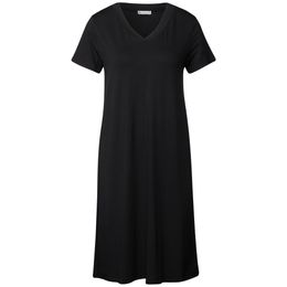 Street One Kleid Damen Gr&ouml;&szlig;e 36 schwarz Winterkleid