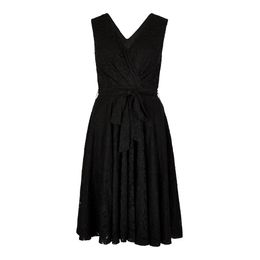 Apricot Floral Lace Fit And Flare Mini Dress ' ' Damen Gr&ouml;&szlig;e 34 schwarz Winterkleid
