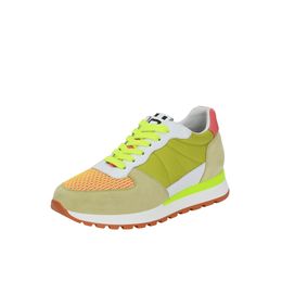 Freude Sneaker 'Asta' Damen Gr&ouml;&szlig;e 37 limette / neongr&uuml;n / orangerot / wei&szlig;