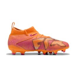Puma Sportschuh Jungen Gr&ouml;&szlig;e 38.5 lila / orange / schwarz