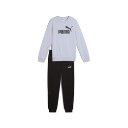 Puma Jogginganzug Jungen Gr&ouml;&szlig;e 140 pastellblau / schwarz
