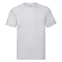 Fruit of the Loom T-Shirt Herren Gr&ouml;&szlig;e M hellgrau