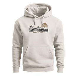 Neverless Sweatshirt 'Mountain' Herren Gr&ouml;&szlig;e XXL beige