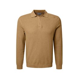 Pierre Cardin Pullover, l&auml;ssiger Stil, Regular Fit Herren Gr&ouml;&szlig;e XXL braun