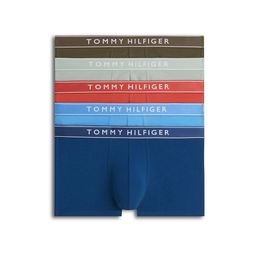 Tommy Hilfiger Boxershorts Herren Gr&ouml;&szlig;e L hellblau / dunkelblau / hellgrau / dunkelorange
