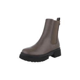 Ital-Design Chelsea Boots Damen Gr&ouml;&szlig;e 40 taupe Winterschuhe